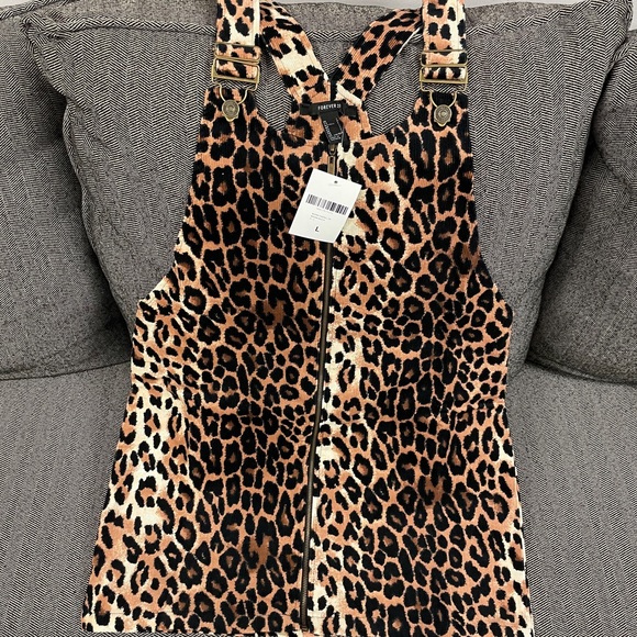 Dresses | Leopard Zip Jumper Nwt | Poshmark
